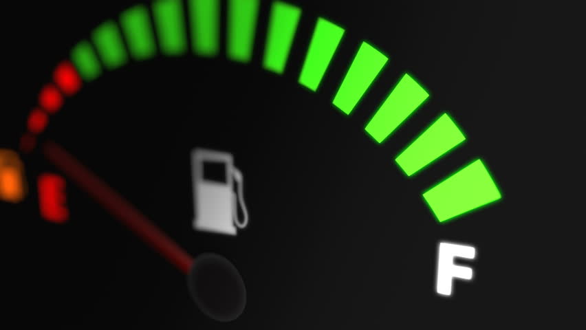 Fuel Gauge Full Animation On Stock Footage Video (100% Royalty-free ...