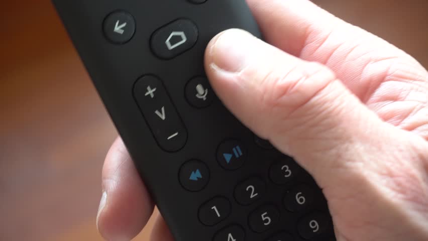 Fingers Flipping Through Tv Channels Stock Footage Video (100% Royalty ...