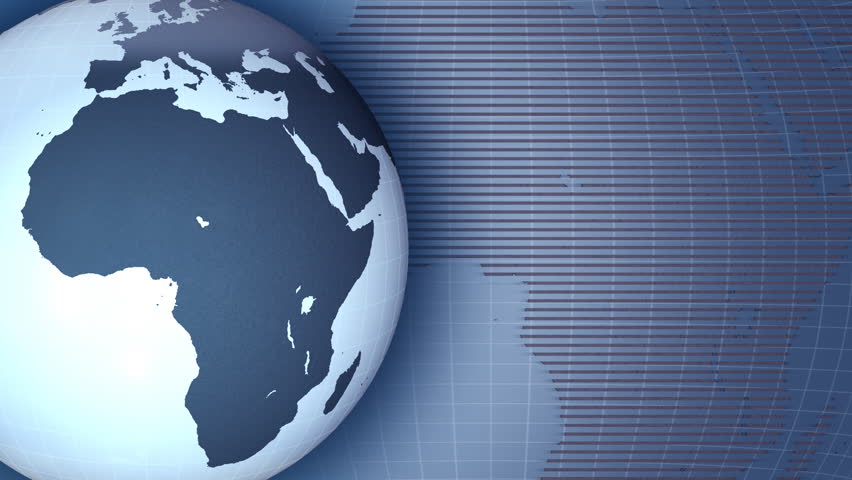 rotating globe model planet earth corporate Stock Footage Video (100% ...