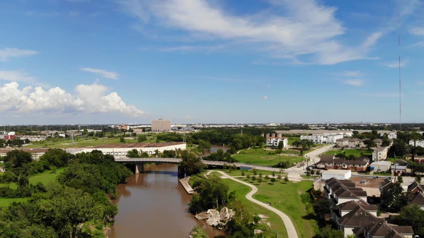 Bayou and Bridges in Houston, Texas image - Free stock photo - Public ...