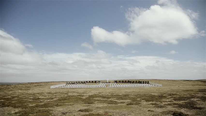 darwin cemetery where argentine soldiers who Stock Footage Video (100% ...