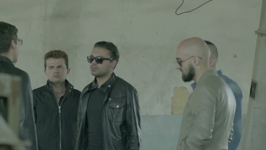 men bullying fighting conflict between Stock Footage Video (100% ...