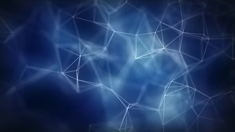 Abstract Blue Forms Move Loopable Geometric Stock Footage Video (100% ...
