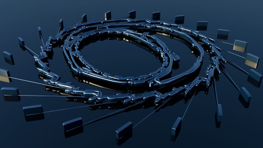 3d Illustration Particle Accelerator Stock Footage Video (100% Royalty ...