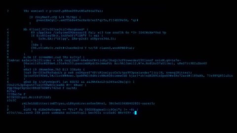 Encrypted Fast Scrolling Programming Security Hacking Stok Videosu ...