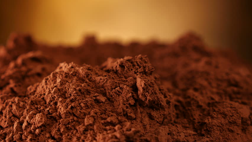 Cocoa Powder Heap Rotate in Stock Footage Video (100% Royalty-free ...