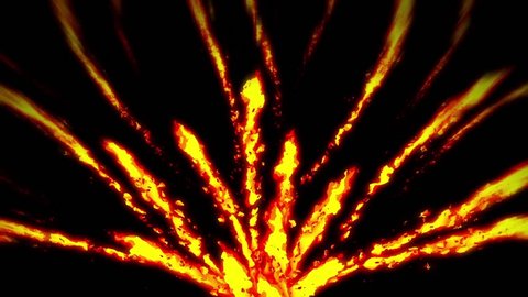 Abstract Fire Background Zoom Motion Stock Footage Video (100% Royalty ...