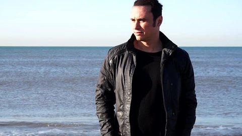 Portrait Handsome Male Model Wearing White Stock Photo 1662502879 ...