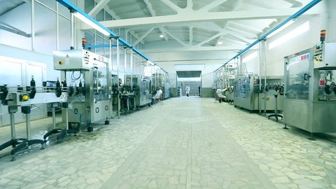 Whiskey Brandy Production Line Factory Machine Stock Footage Video (100 ...