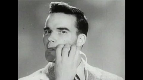 Circa 1950s 1960s Remington Razor Commercial Stock Footage Video (100% ...