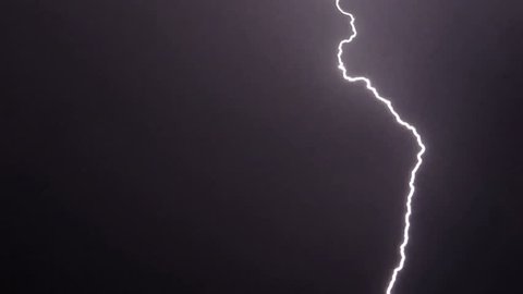 Set 10 Realistic Lightning Bolt Strikes Stock Footage Video (100% ...