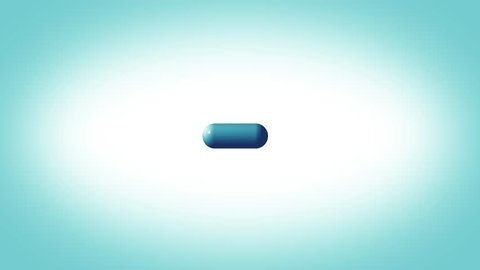 3d Pill Spinning Health Medicine Background Stock Footage Video (100% ...