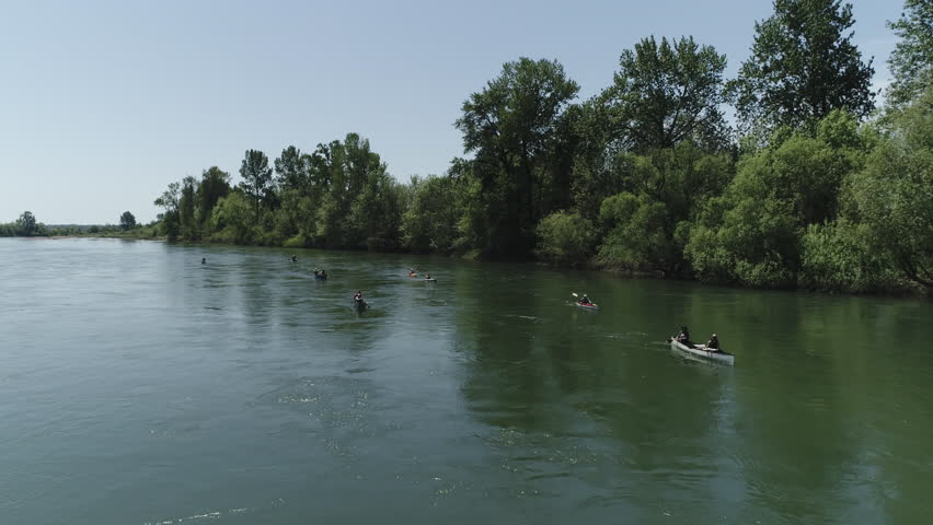 Canoer paddling on a lake image - Free stock photo - Public Domain ...