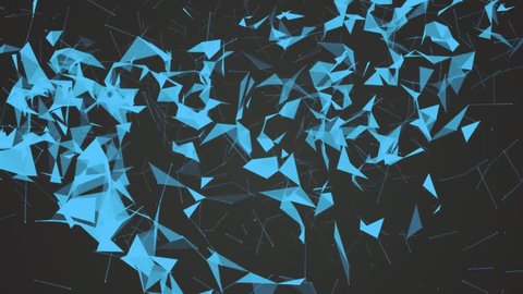 Abstract 3d Background Render Complex Plexus Stock Footage Video (100% Royalty-free) 1023924013 ...