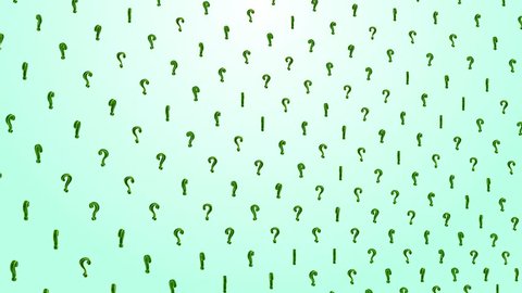 Question Marks Loopable Animation Stock Footage Video (100% Royalty ...