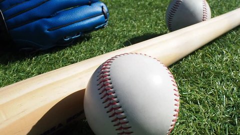 Spinning Baseball Light Rays Baseball Field Stock Footage Video (100% ...