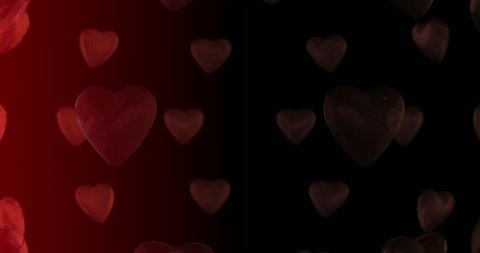 Red Hearts Motion Stock Footage Video (100% Royalty-free) 1921555 ...