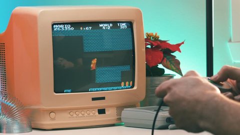 hacker 80s 90s hacking computer retro Stock Footage Video (100% Royalty ...