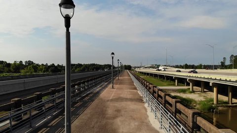 Drone Footage Flying Along Bevil Jarrell Stock Footage Video (100% ...