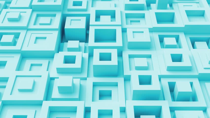 abstract light blue background simple shapes Stock Footage Video (100% ...