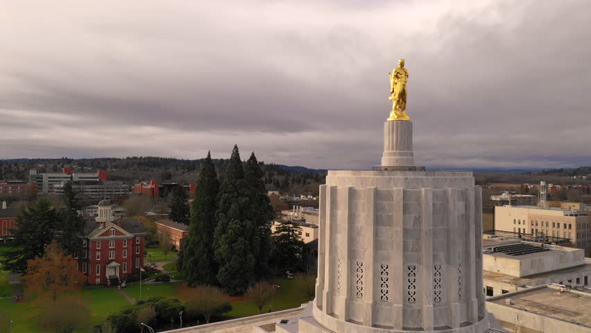Oregon State Capital in Salem, Oregon image - Free stock photo - Public ...