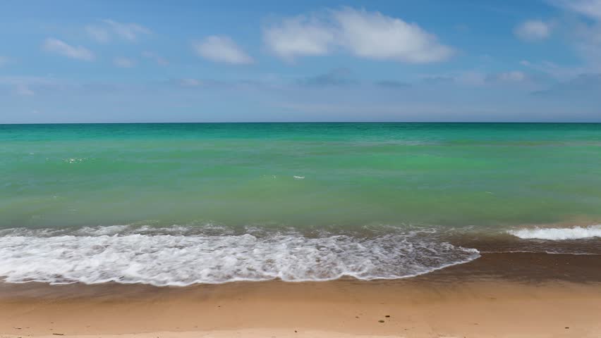 Landscape and Seascape of the great lakes and beach in Michigan image ...