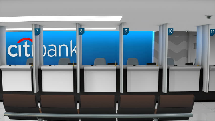 february 2019 3d animation editorial citibank Stock Footage Video (100% ...