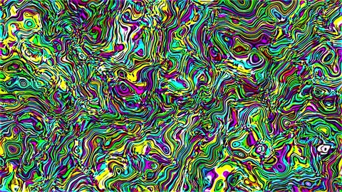 Psychedelic Abstract Formed By Light Interference Stock Photo (Edit Now ...