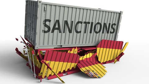 Container Export Text Being Crashed Container Stock Illustration 1396766528 | Shutterstock