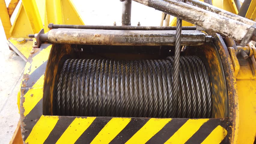 Air Winch (air Tugger) On Stock Footage Video (100% Royalty-free ...