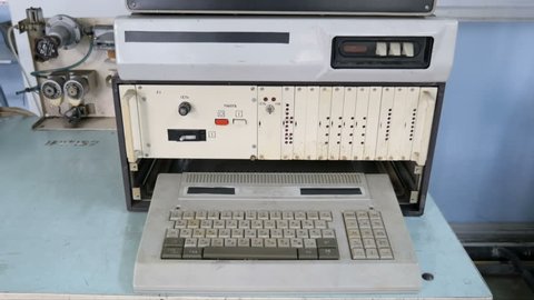 Disassembled Old Calculator On White Background Stock Photo 356777684 ...