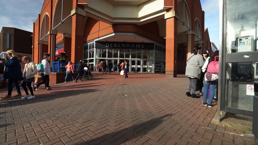 Hanley intu shopping centre Stock Video Footage - 4K and HD Video Clips ...