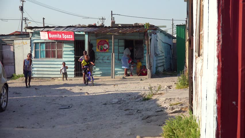 gugulethu south africa - circa 2018 Stock Footage Video (100% Royalty ...