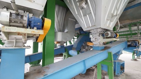 Ash Systems Operating Biomass Power Plant Stock Footage Video (100% ...