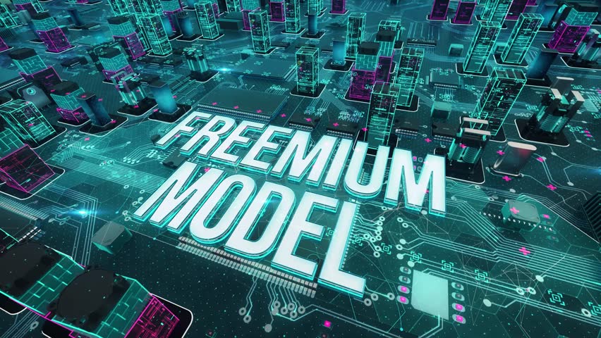 freemium model digital technology concept Stock Footage Video (100% ...