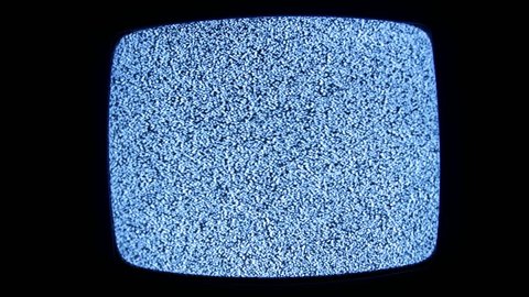 turning on off analog tv static Stock Footage Video (100% Royalty-free ...