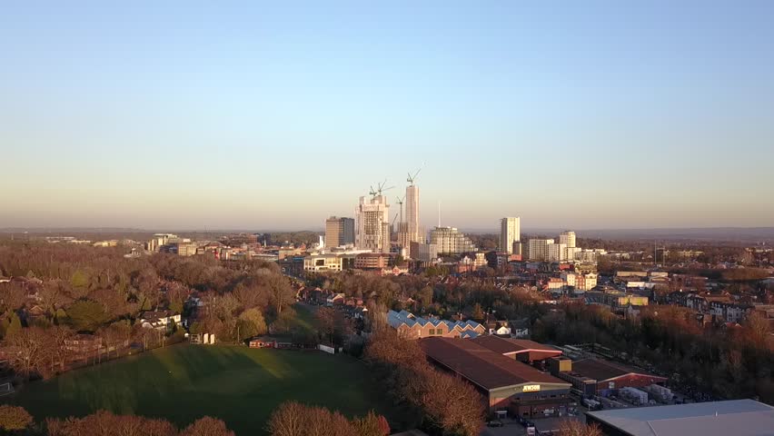 Woking Town Centre Construction at Stock Footage Video (100% Royalty ...