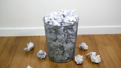 Hand Throwing Out Paper Stock Photo (Edit Now) 61893115