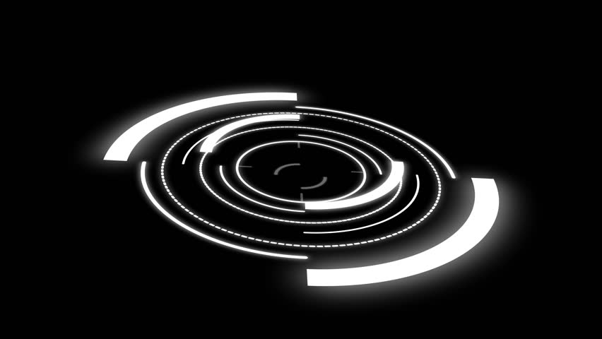 Abstract Round Animation of a Stock Footage Video (100% Royalty-free ...