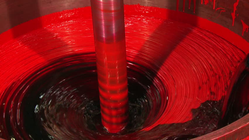 yellow paint mixing factory mixer pantone Stock Footage Video (100% ...