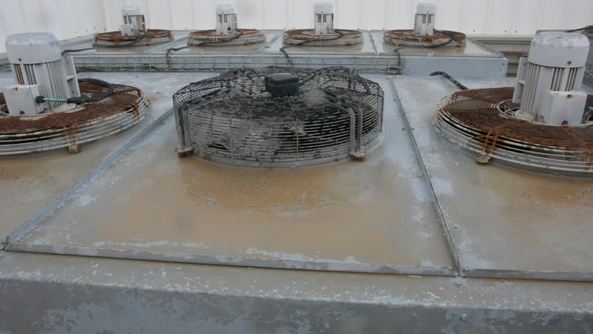 cooling system fan manufacturing factory Stock Footage Video (100% ...