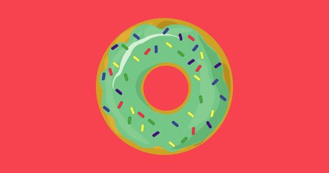 Set Cartoon Realistic Donuts Cakes Isolated Stock Illustration ...