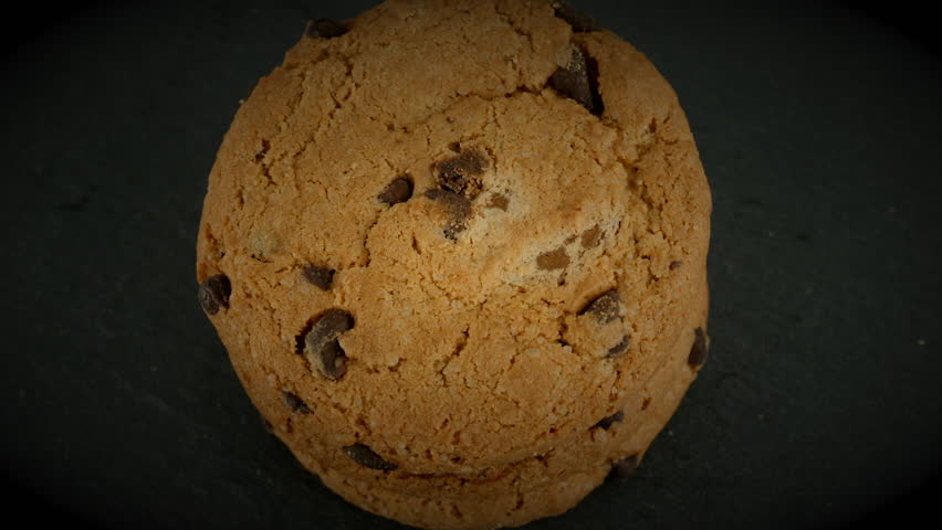 Chocolate Biscuits On a Rotating Stock Footage Video (100% Royalty-free ...