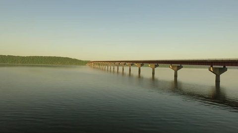 John Coffee Memorial Bridge On Natchez Stock Footage Video (100% ...
