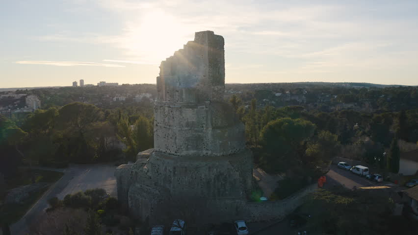 Tour Magne Ruins in Nimes, France image - Free stock photo - Public ...