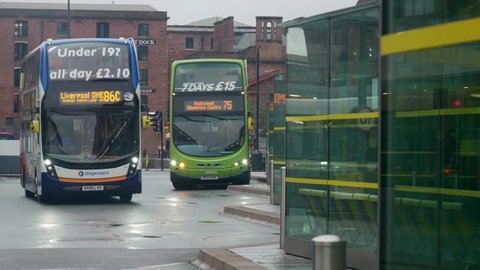 16 Liverpool one bus station Stock Video Footage - 4K and HD Video ...