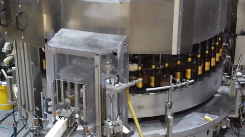 Automatic Milking Carousel System Dairy Farm Stock Footage Video (100% ...