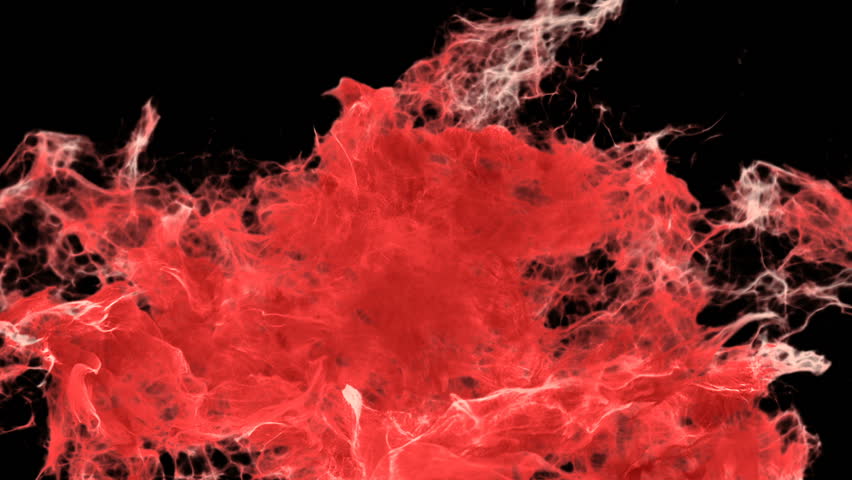 Red Trails of Smoke Background Stock Footage Video (100% Royalty-free ...