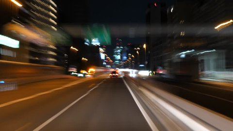 Beautiful Motion Timelapse High Speed Drive Stock Footage Video (100% ...