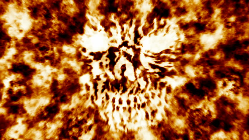 screams skull fire scary burning monster Stock Footage Video (100% ...
